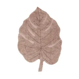 LORENA CANALS Washable Rug Monstera - Pink