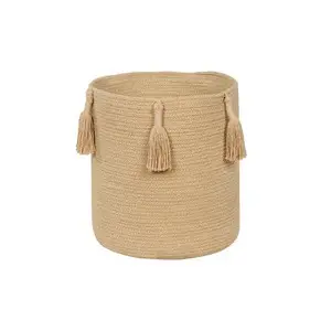LORENA CANALS Basket Woody - Dk Honey/ Lt Honey