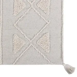 LORENA CANALS Washable Rug - Natural/ Soil Brown