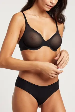 NEGATIVE UNDERWEAR Sieve Demi Bra