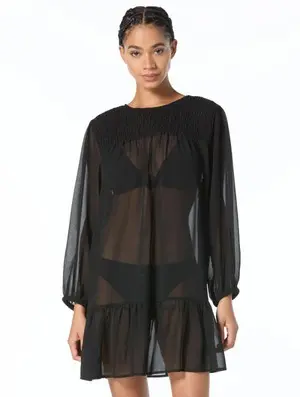 Michael Kors Solids Cover Up Dress Swim