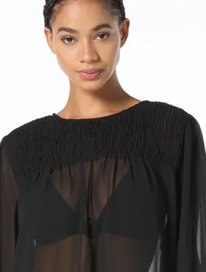 Michael Kors Solids Cover Up Dress Swim