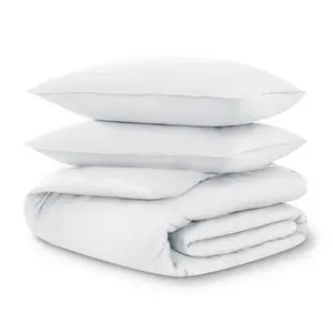 BARE HOME Tencel Lyocell Duvet Cover Set - White
