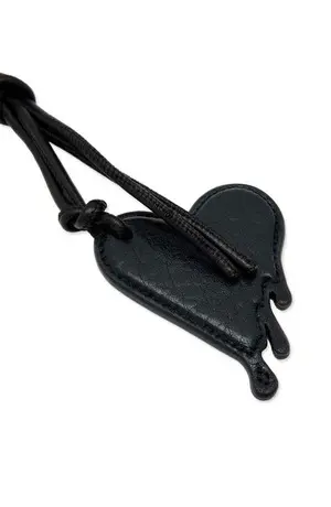ALLSAINTS Drip Heart Leather Keyring