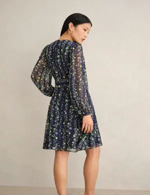 HOBBS LONDON Fit And Flare Mini Dress
