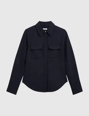 HOBBS LONDON Dannie Cinched-waist Collared Shirt