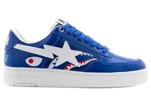 A BATHING APE Sta #3 Shark - Blue