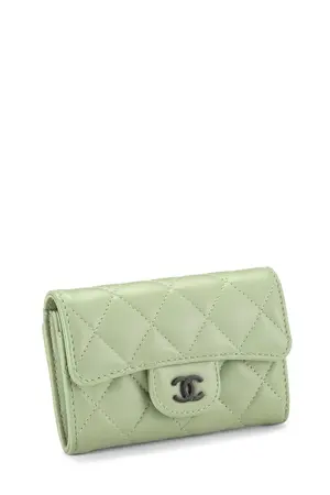 Chanel Lambskin Classic Flap Card Holder