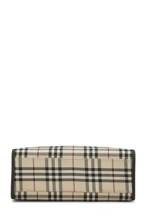 Burberry Check Vertical Tote