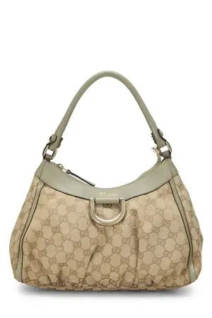 Gucci Original Gg D-ring Abbey Shoulder Bag - Beige