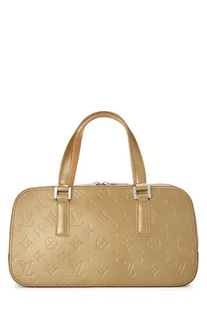 LOUIS VUITTON Monogram Vernis Mat Shelton