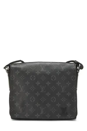 LOUIS VUITTON Monogram Eclipse District - Black