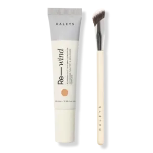 HALEYS BEAUTY Full Coverage Concealer & Brush Set - Medium - Cool