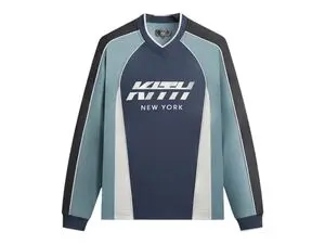 Kith Malik Long Sleeve Mesh Jersey - Nocturnal