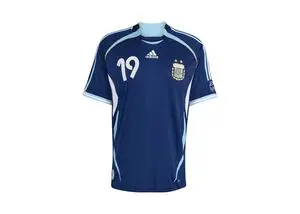 Adidas Argentina Away 2006 Messi Jersey