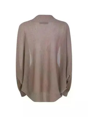 D.exterior Lurex-embellished Cardigan - Neutrals