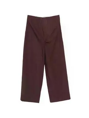 ALYSI Pleated Wide-leg Trousers