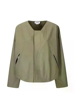 HED MAYNER Collared Blouson Jacket - Green
