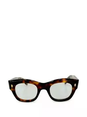 CUTLER & GROSS Round-frame Glasses - Brown
