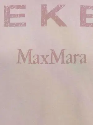 Max Mara Logo-print Crew-neck Sweatshirt