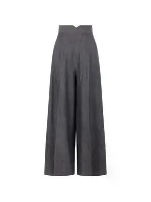 Dusan Pleated Detail Trousers