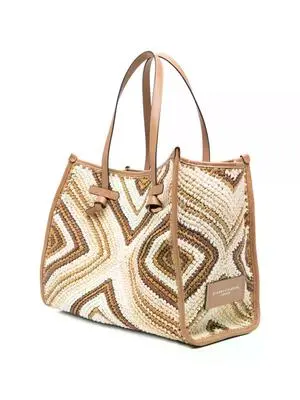 GIANNI CHIARINI Marcella Patterned Tote Bag