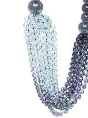 Emporio Armani Beaded Necklace - Blue