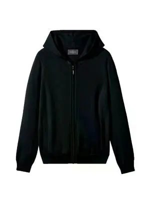 Eric Bompard Hooded Zip-up - Black