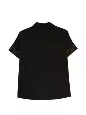 D.exterior Short-sleeved Top