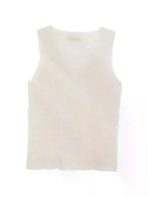 D.exterior V-neck Tank Top