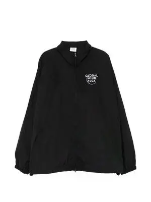 Vetements Logo-embroidered Jacket - Black