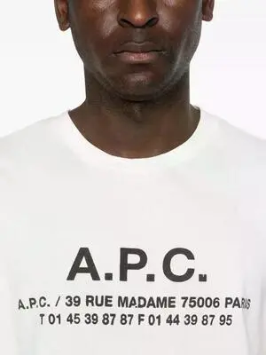 A.p.c. Logo-print T-shirt