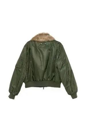 Andersson Bell Fur Collar Bomber Jacket
