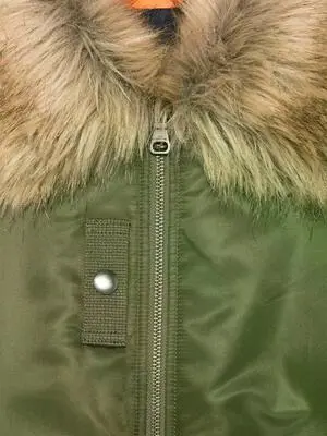 Andersson Bell Fur Collar Bomber Jacket