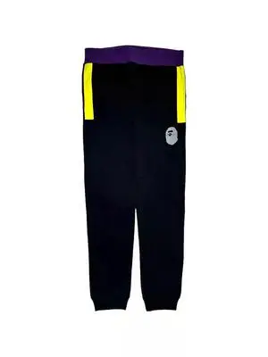 A BATHING APE Colour-block Sweatpants - Black