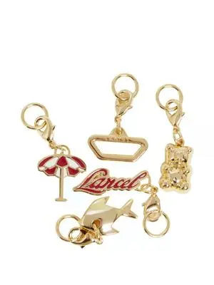 LANCEL Beach Charm Set - Gold