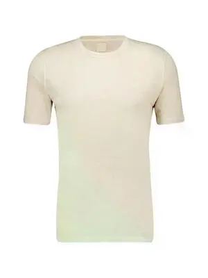 120% Lino Round-neck T-shirt - Neutrals