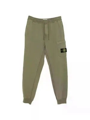Stone Island Drawstring Cargo Trousers - Green