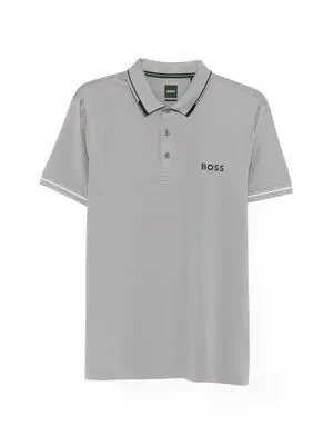 BOSS Paul Pro Polo Shirt - Grey