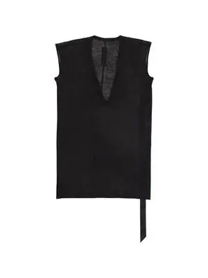 Rick Owens Dylan Sleeveless T-shirt - Black