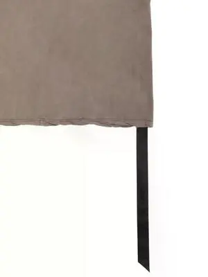 Rick Owens Short-sleeve Raw-hem T-shirt - Neutrals