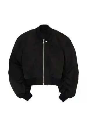 Rick Owens Zip-fastening Ribbed Bomber Jacket