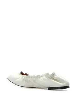 ODISSI Ballet Flats - White