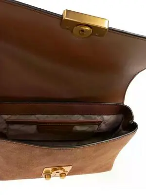 Michael Kors Tribeca Studded Top-handle Tote Bag - Brown