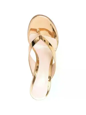 GIANVITO ROSSI Silk Sandals