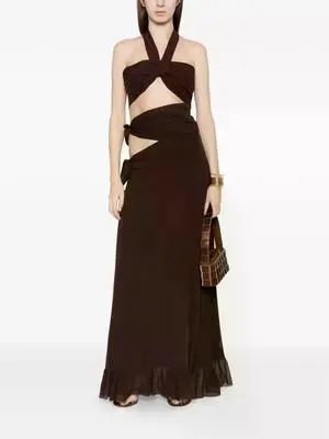 Raquel Diniz Teresa Cut-out Maxi Dress