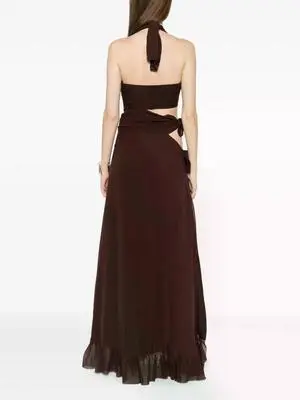 Raquel Diniz Teresa Cut-out Maxi Dress