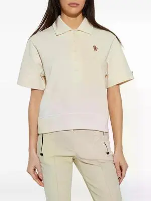 Moncler Logo-patch Polo Shirt