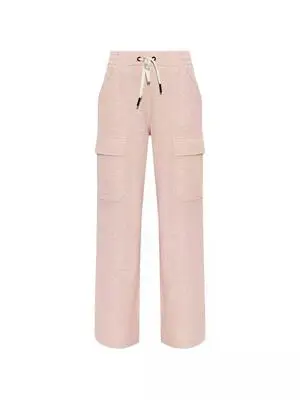Moncler Drawstring Cargo Trousers - Pink