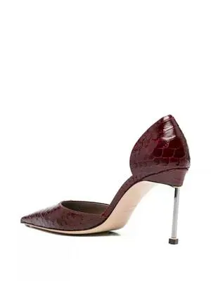 TOM FORD D'orsay Heeled Pumps - Red